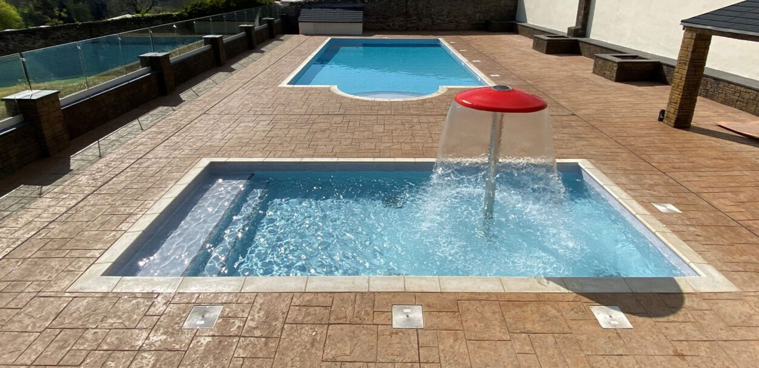 Imprinted concrete | patterned concrete | scenic theming | artificial ...